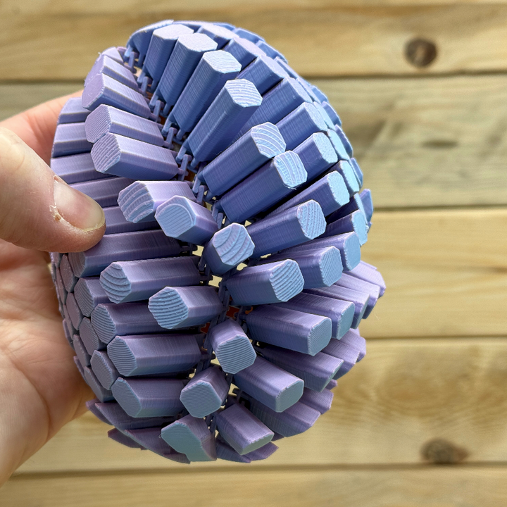 3D Printable Easter Egg Flexi. by ENIQUE3D